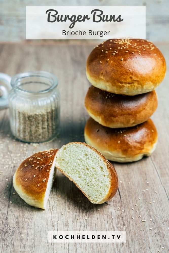 BURGER BUNS selber machen | Perfekte Brioche Burger - KOCHHELDEN.TV